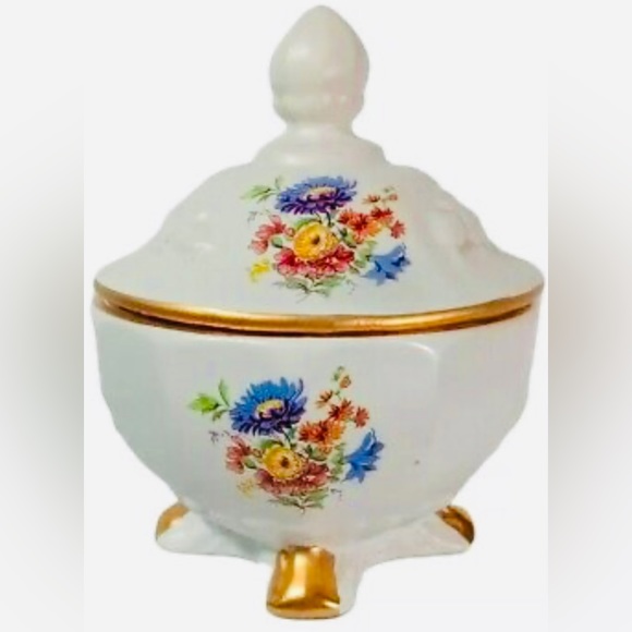 House Of Fuller | Accents | House Of Fuller Porcelain Candy Dish Sugar ...